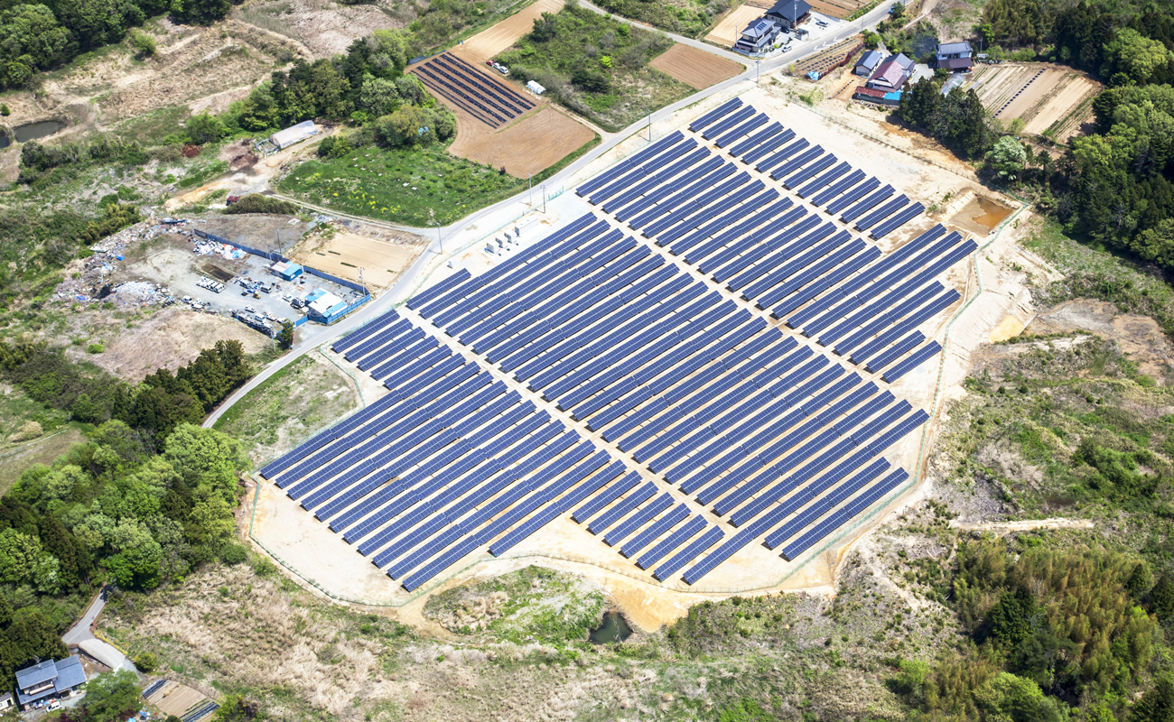 MEGA SOLAR POWER GENERATION｜TOYO ENERGY FARM CO., LTD.